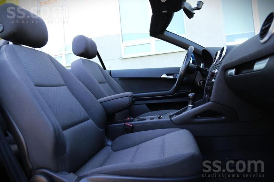 Blue Audi A3 2008 in Riga, with an engine capacity of 1.80 L and mileage of 211 thousand km for 5495 €, photo 13 on AUTOMOTO.COM.LV