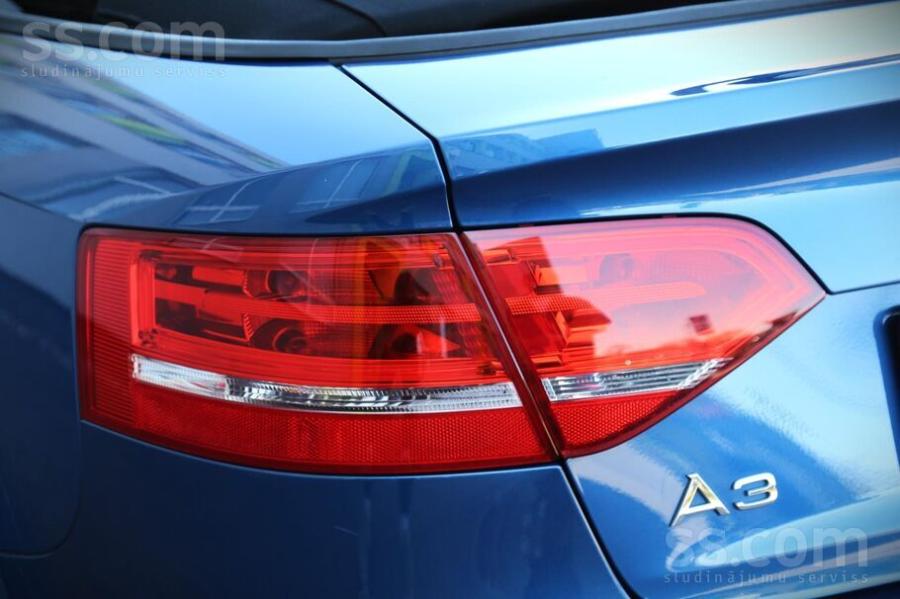 Blue Audi A3 2008 in Riga, with an engine capacity of 1.80 L and mileage of 211 thousand km for 5495 €, photo 16 on AUTOMOTO.COM.LV