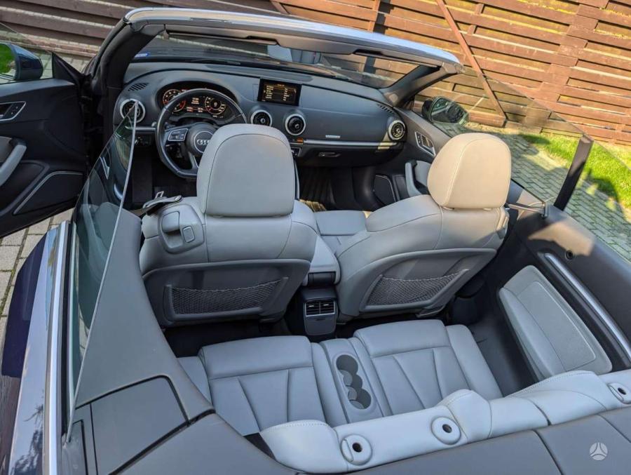 Zils Audi A3 2017 Klaipėda, ar dzinēja tilpumu 1.98 L un nobraukumu 103 tūkst. km par 16800 €, foto 7 vietnē AUTOMOTO.COM.LV