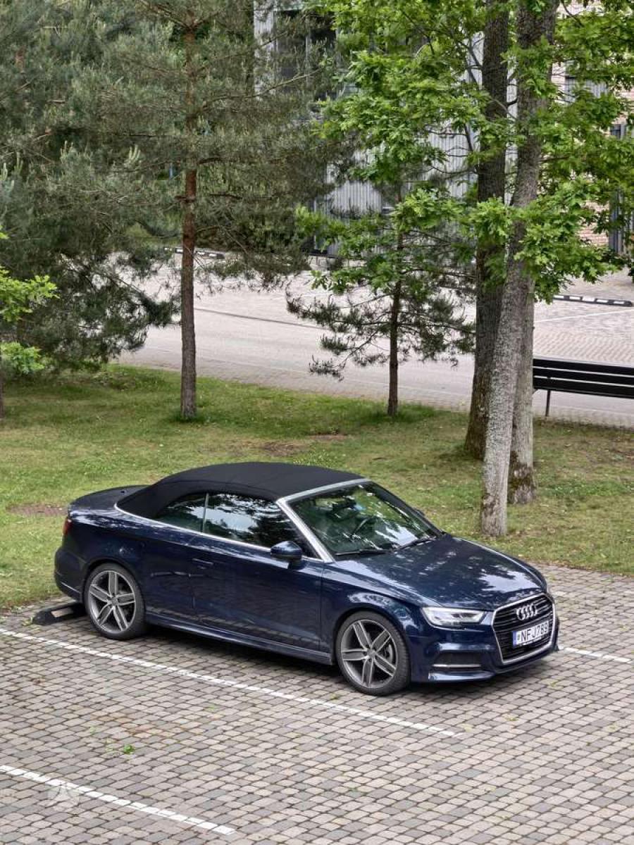 Zils Audi A3 2017 Klaipėda, ar dzinēja tilpumu 1.98 L un nobraukumu 103 tūkst. km par 16800 €, foto 9 vietnē AUTOMOTO.COM.LV