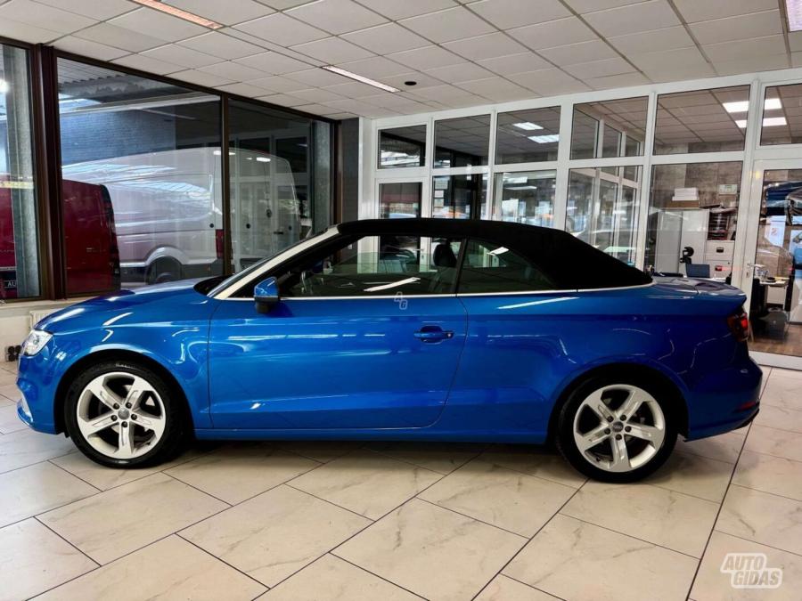 Blue Audi A3 2018 in Kaunas, with an engine capacity of 1.50 L and mileage of 95 thousand km for 23783 €, photo 3 on AUTOMOTO.COM.LV