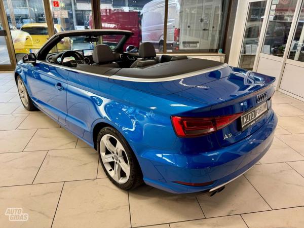 Blue Audi A3 2018 in Kaunas, with an engine capacity of 1.50 L and mileage of 95 thousand km for 23783 €, photo 4 on AUTOMOTO.COM.LV