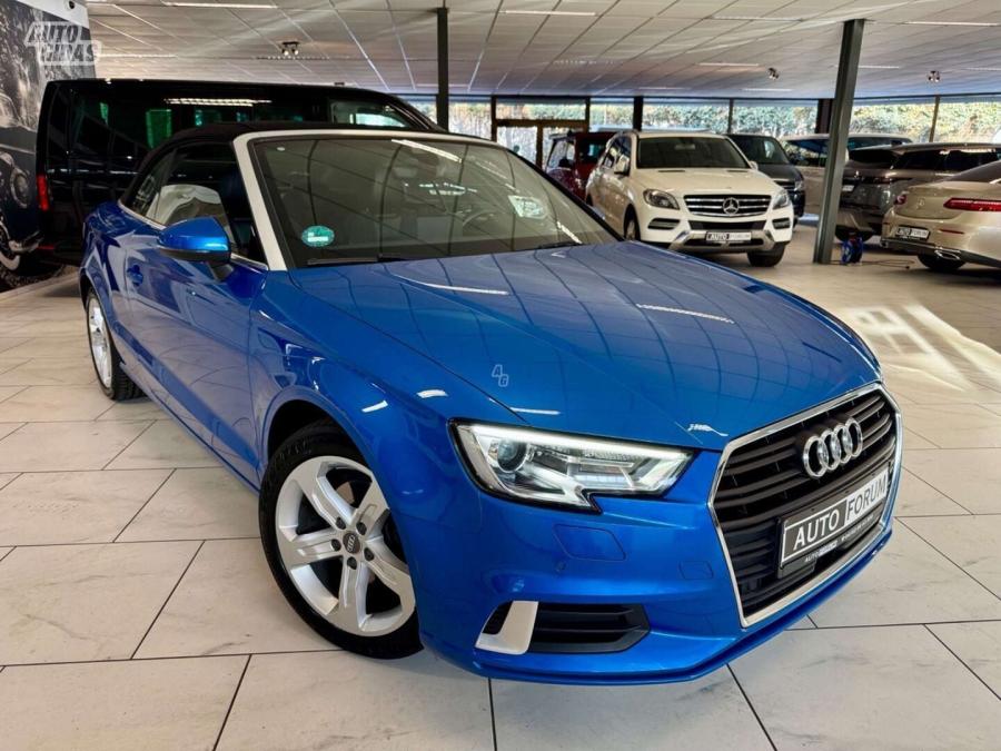 Blue Audi A3 2018 in Kaunas, with an engine capacity of 1.50 L and mileage of 95 thousand km for 23783 €, photo 10 on AUTOMOTO.COM.LV