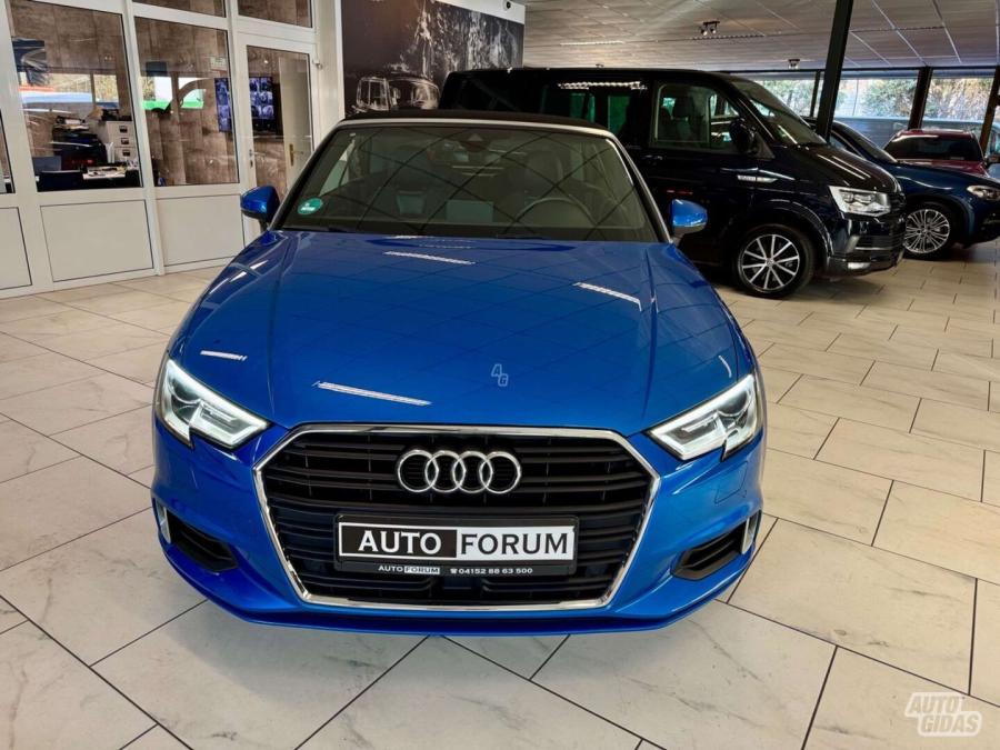 Blue Audi A3 2018 in Kaunas, with an engine capacity of 1.50 L and mileage of 95 thousand km for 23783 €, photo 12 on AUTOMOTO.COM.LV