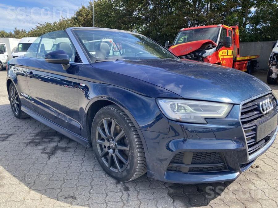 Blue Audi A3 2018 in Riga, with an engine capacity of 1.50 L and mileage of 213 thousand km for 10800 €, photo 1 on AUTOMOTO.COM.LV