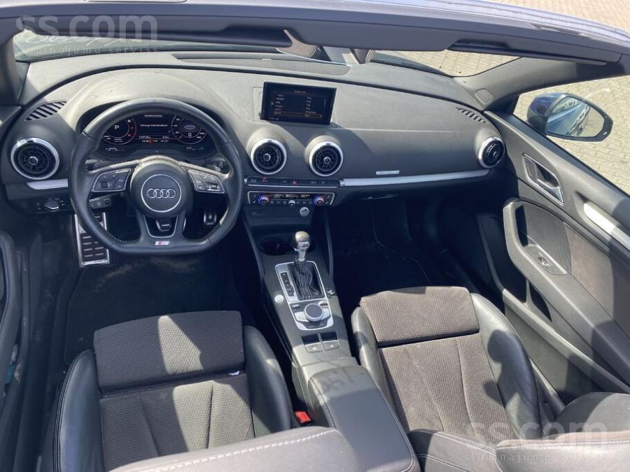 Blue Audi A3 2018 in Riga, with an engine capacity of 1.50 L and mileage of 213 thousand km for 10800 €, photo 11 on AUTOMOTO.COM.LV