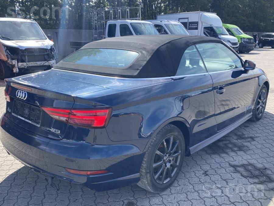 Blue Audi A3 2018 in Riga, with an engine capacity of 1.50 L and mileage of 213 thousand km for 10800 €, photo 13 on AUTOMOTO.COM.LV