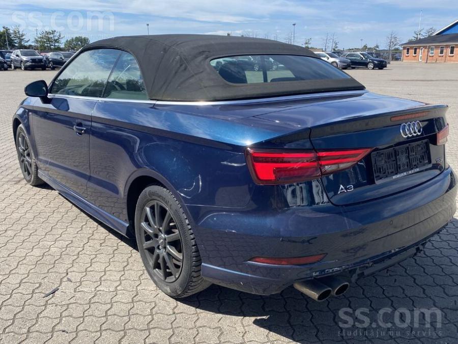 Blue Audi A3 2018 in Riga, with an engine capacity of 1.50 L and mileage of 213 thousand km for 10800 €, photo 14 on AUTOMOTO.COM.LV