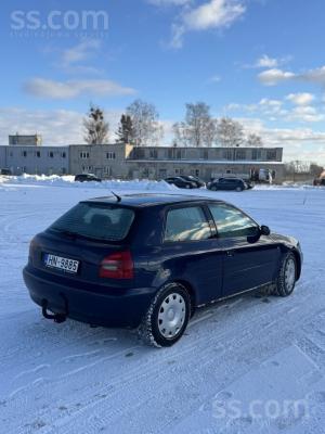 Blue Audi A3 1997 in Liepaja, with an engine capacity of 1.60 L and mileage of 373 thousand km for 750 €, photo 5 on AUTOMOTO.COM.LV