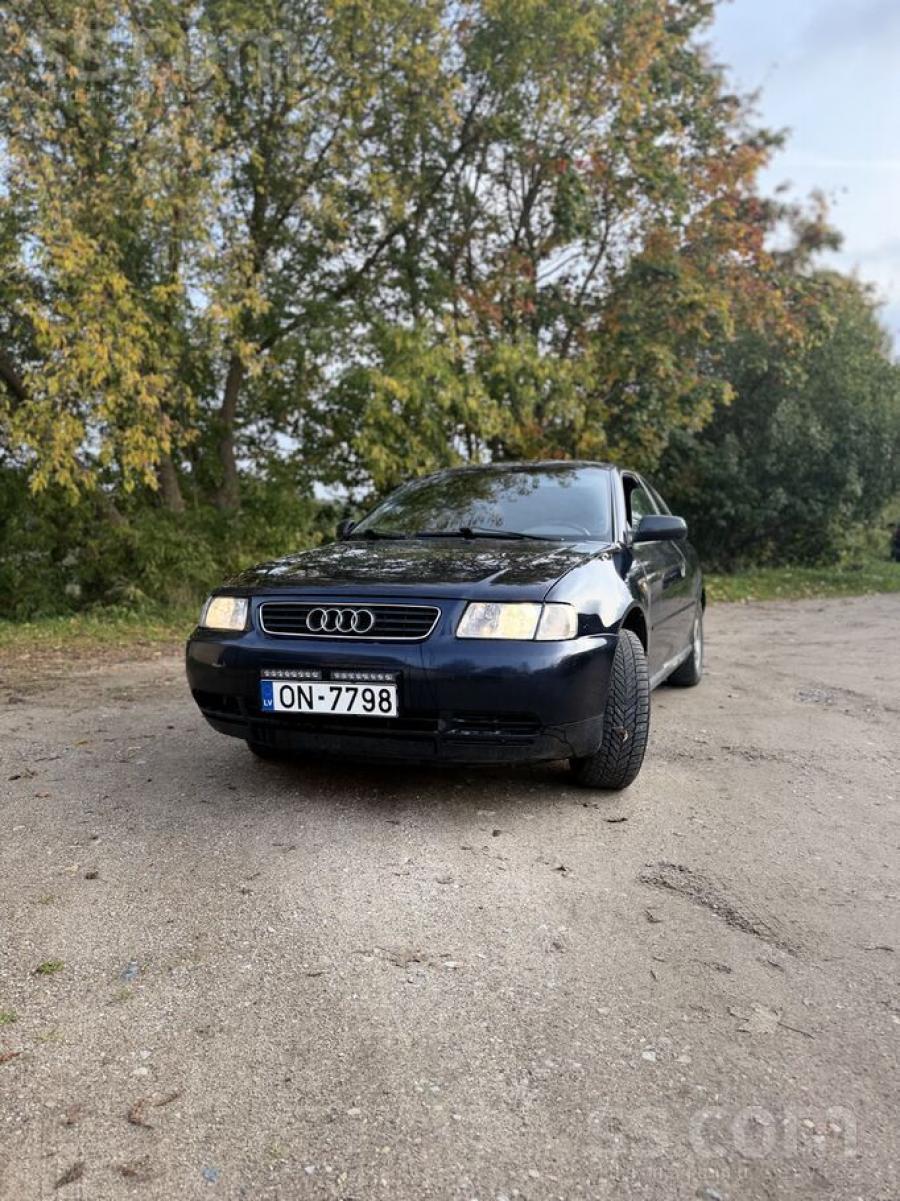 Blue Audi A3 1997 in Rezekne, with an engine capacity of 1.90 L and mileage of 372 thousand km for 850 €, photo 1 on AUTOMOTO.COM.LV