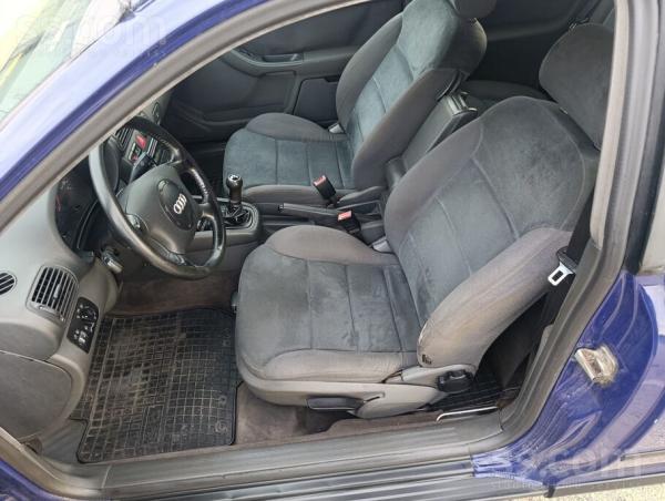 Blue Audi A3 1998 in Riga, with an engine capacity of 1.90 L and mileage of 322 thousand km for 1300 €, photo 4 on AUTOMOTO.COM.LV
