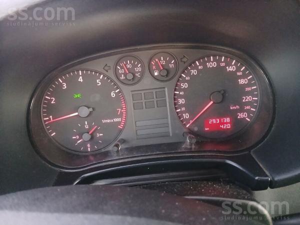 Синий Ауди А3 1999 в Валка, объемом двигателя 1.60 л и пробегом 290 тыс. км за 900 €, фото 4 на AUTOMOTO.COM.LV