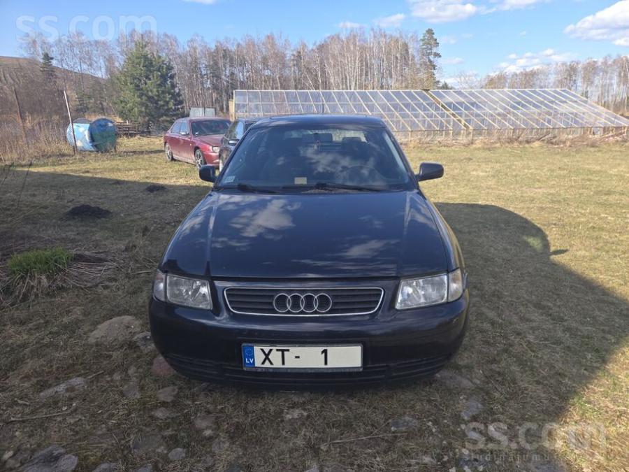 Zils Audi A3 1999 Rīga, ar dzinēja tilpumu 1.90 L un nobraukumu 250 tūkst. km par 750 €, foto 1 vietnē AUTOMOTO.COM.LV