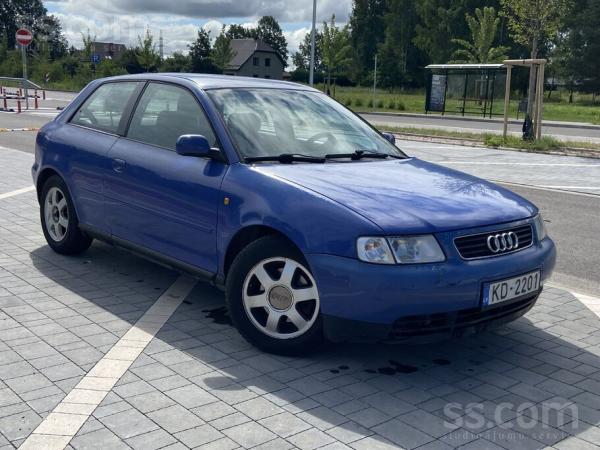 Blue Audi A3 1999 in Jelgava, with an engine capacity of 1.90 L and mileage of 0 thousand km for 900 €, photo 1 on AUTOMOTO.COM.LV