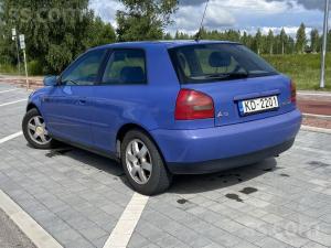 Blue Audi A3 1999 in Jelgava, with an engine capacity of 1.90 L and mileage of 0 thousand km for 900 €, photo 5 on AUTOMOTO.COM.LV