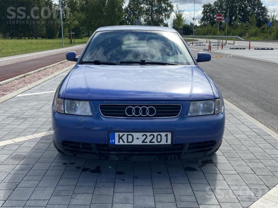 Blue Audi A3 1999 in Jelgava, with an engine capacity of 1.90 L and mileage of 0 thousand km for 900 €, photo 7 on AUTOMOTO.COM.LV