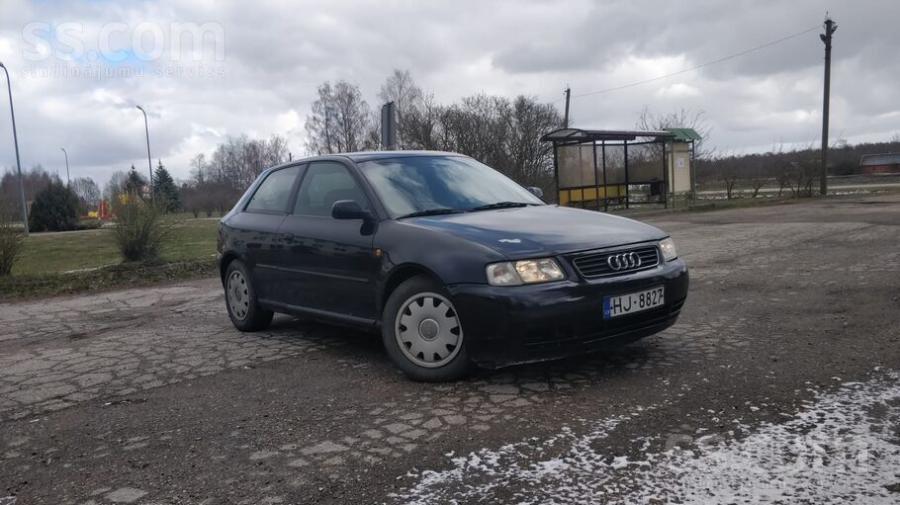 Blue Audi A3 2000 in Preili, with an engine capacity of 1.90 L and mileage of 396 thousand km for 1355 €, photo 1 on AUTOMOTO.COM.LV