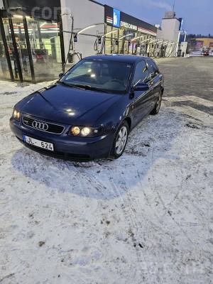 Синий Ауди А3 2000 в Рига, объемом двигателя 1.80 л и пробегом 330 тыс. км за 2700 €, фото  на AUTOMOTO.COM.LV