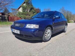 Blue Audi A3 2000 in Klaipeda, with an engine capacity of 1.80 L and mileage of 270 thousand km for 9 €, photo 3 on AUTOMOTO.COM.LV