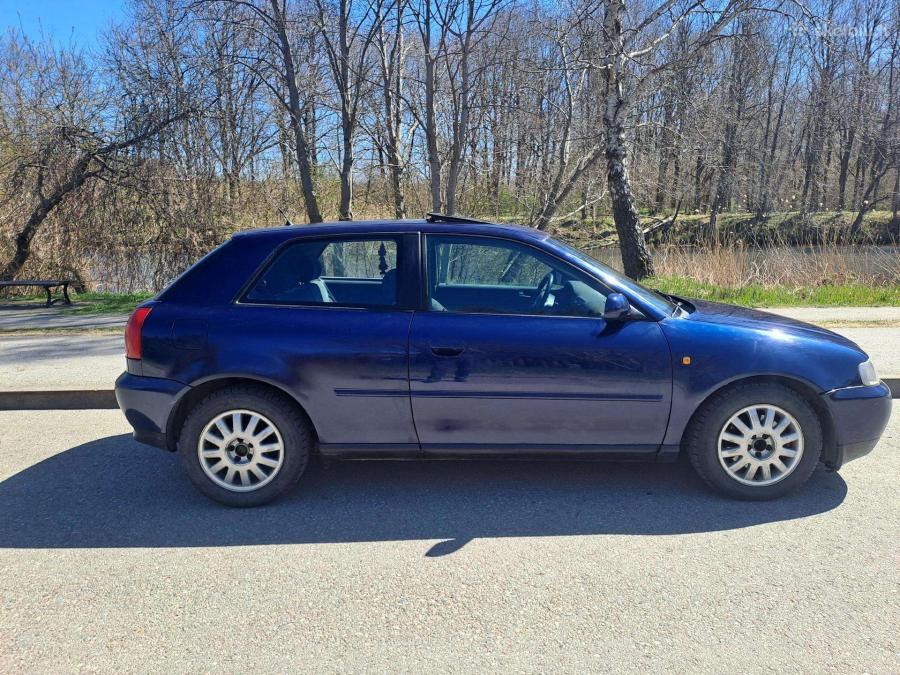 Blue Audi A3 2000 in Klaipeda, with an engine capacity of 1.80 L and mileage of 270 thousand km for 9 €, photo 6 on AUTOMOTO.COM.LV