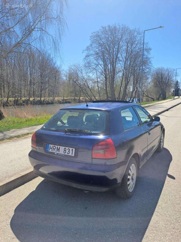 Blue Audi A3 2000 in Klaipeda, with an engine capacity of 1.80 L and mileage of 270 thousand km for 9 €, photo 8 on AUTOMOTO.COM.LV