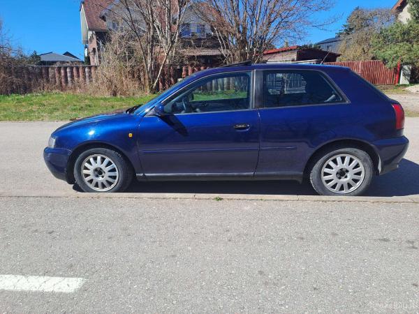 Blue Audi A3 2000 in Klaipeda, with an engine capacity of 1.80 L and mileage of 270 thousand km for 9 €, photo 10 on AUTOMOTO.COM.LV