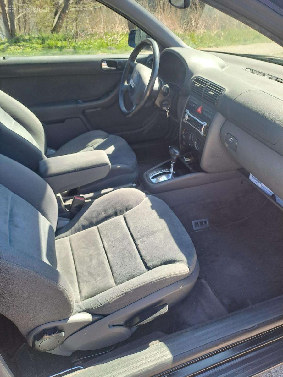 Blue Audi A3 2000 in Klaipeda, with an engine capacity of 1.80 L and mileage of 270 thousand km for 9 €, photo 14 on AUTOMOTO.COM.LV