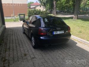 Blue Audi A3 2000 in Riga, with an engine capacity of 1.90 L and mileage of 378 thousand km for 1000 €, photo 3 on AUTOMOTO.COM.LV