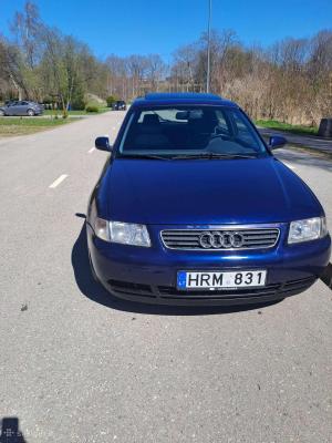 Blue Audi A3 2000 in Klaipeda, with an engine capacity of 1.80 L and mileage of 270 thousand km for 975 €, photo 4 on AUTOMOTO.COM.LV