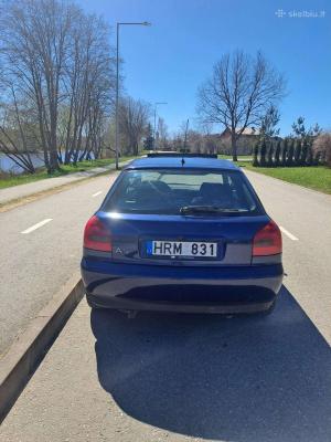 Blue Audi A3 2000 in Klaipeda, with an engine capacity of 1.80 L and mileage of 270 thousand km for 975 €, photo 8 on AUTOMOTO.COM.LV