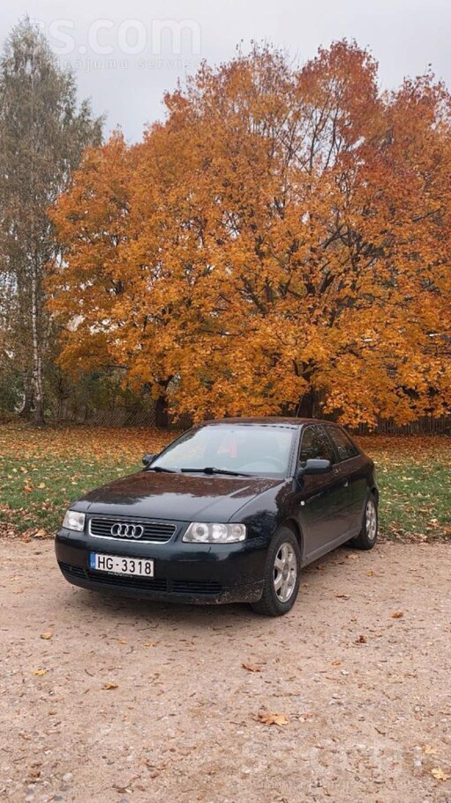 Blue Audi A3 2001 in Kuldiga, with an engine capacity of 1.90 L and mileage of 313 thousand km for 1200 €, photo 1 on AUTOMOTO.COM.LV