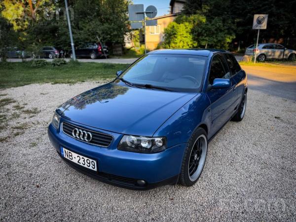 Blue Audi A3 2001 in Jurmala, with an engine capacity of 1.90 L and mileage of 369 thousand km for 2300 €, photo 2 on AUTOMOTO.COM.LV