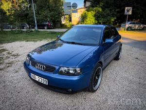 Blue Audi A3 2001 in Jurmala, with an engine capacity of 1.90 L and mileage of 369 thousand km for 2300 €, photo 3 on AUTOMOTO.COM.LV