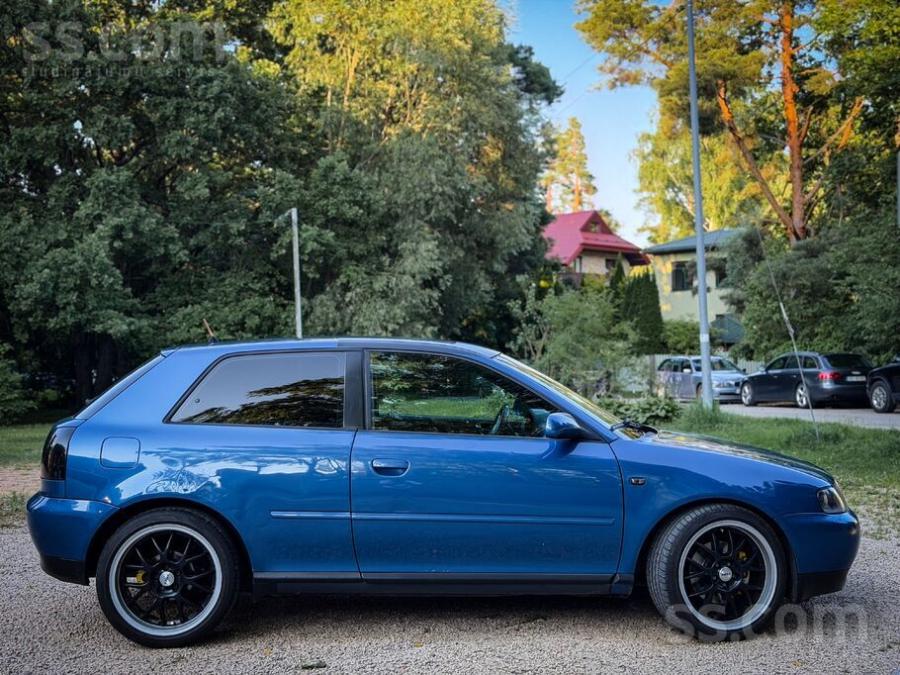 Blue Audi A3 2001 in Jurmala, with an engine capacity of 1.90 L and mileage of 368 thousand km for 1900 €, photo 6 on AUTOMOTO.COM.LV