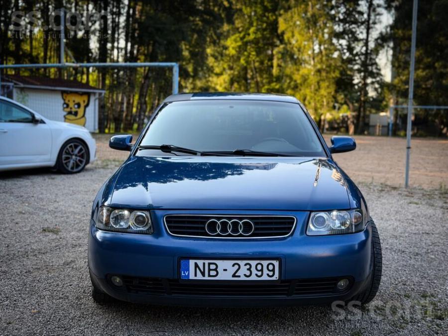 Blue Audi A3 2001 in Jurmala, with an engine capacity of 1.90 L and mileage of 368 thousand km for 1900 €, photo 7 on AUTOMOTO.COM.LV