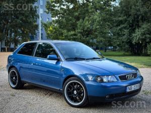 Zils Audi A3 2001 Jūrmala, ar dzinēja tilpumu 1.90 L un nobraukumu 368 tūkst. km par 1900 €, foto  vietnē AUTOMOTO.COM.LV