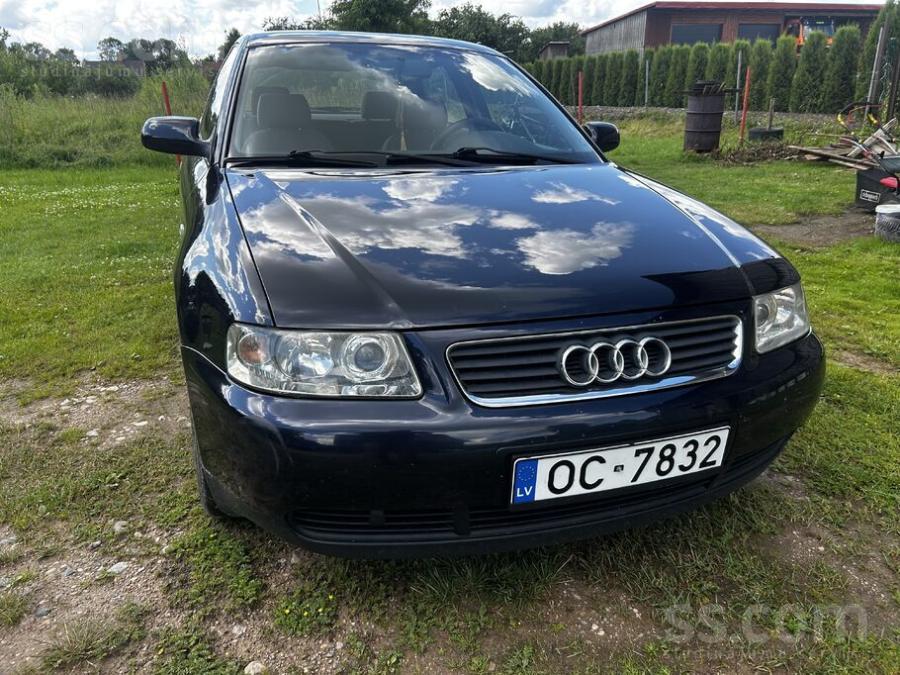 Blue Audi A3 2002 in Gulbene, with an engine capacity of 1.60 L and mileage of 347 thousand km for 1600 €, photo 1 on AUTOMOTO.COM.LV