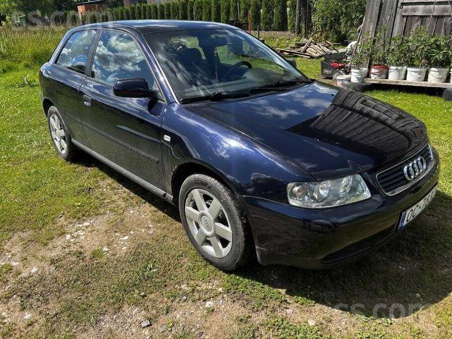 Blue Audi A3 2002 in Gulbene, with an engine capacity of 1.60 L and mileage of 347 thousand km for 1600 €, photo 11 on AUTOMOTO.COM.LV
