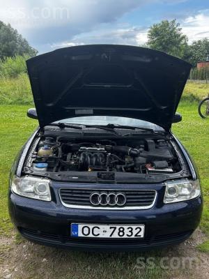 Blue Audi A3 2002 in Gulbene, with an engine capacity of 1.60 L and mileage of 347 thousand km for 1600 €, photo 19 on AUTOMOTO.COM.LV