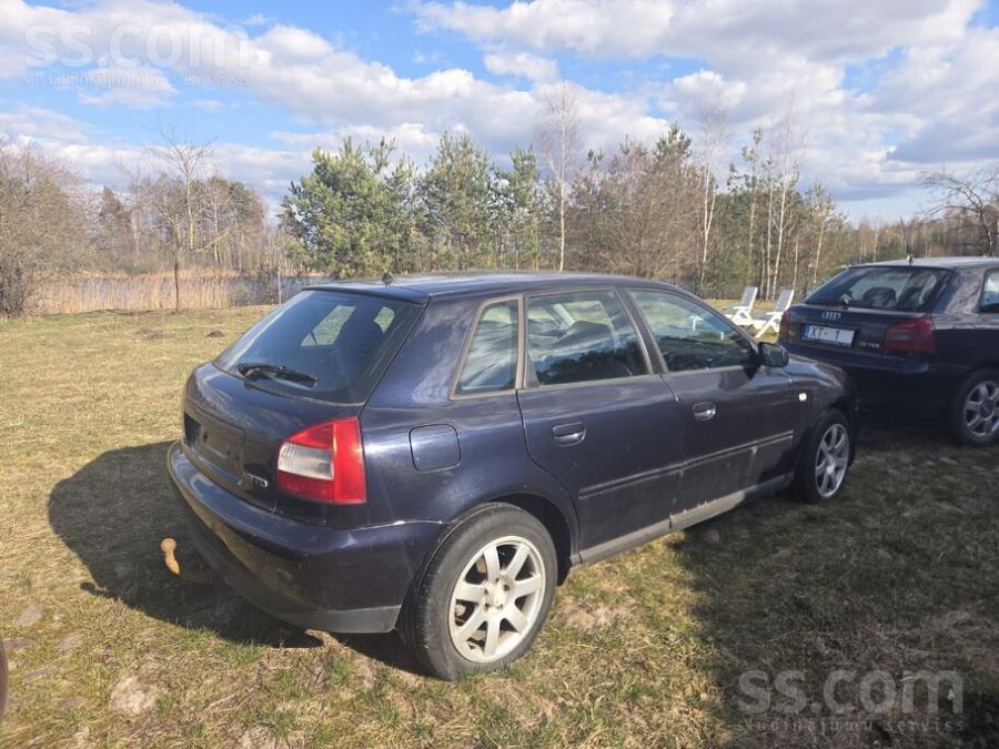 Blue Audi A3 2003 in Riga, with an engine capacity of 1.90 L and mileage of 430 thousand km for 950 €, photo 5 on AUTOMOTO.COM.LV