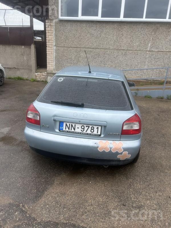 Blue Audi A3 2003 in Rezekne, with an engine capacity of 1.90 L and mileage of 0 thousand km for 1100 €, photo 1 on AUTOMOTO.COM.LV