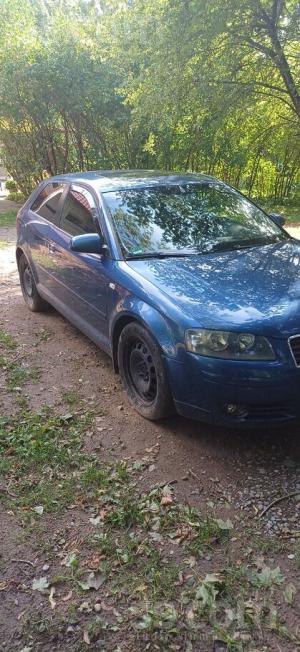 Синий Ауди А3 2003 в Цесис, объемом двигателя 1.60 л и пробегом 289 тыс. км за 1800 €, фото 3 на AUTOMOTO.COM.LV