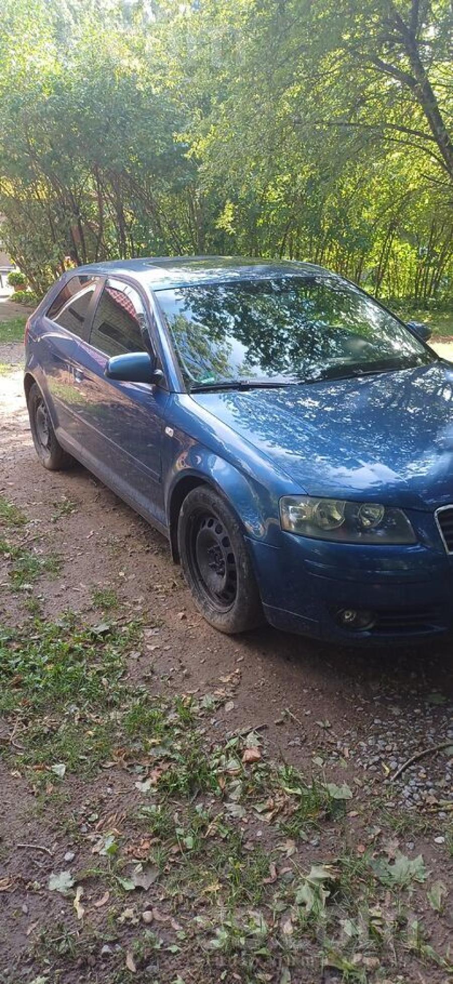 Синий Ауди А3 2003 в Цесис, объемом двигателя 1.60 л и пробегом 289 тыс. км за 1800 €, фото 3 на AUTOMOTO.COM.LV