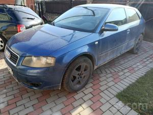 Zils Audi A3 2004 Jēkabpils, ar dzinēja tilpumu 2.00 L un nobraukumu 232 tūkst. km par 800 €, foto  vietnē AUTOMOTO.COM.LV