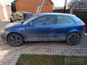 Zils Audi A3 2004 Jēkabpils, ar dzinēja tilpumu 2.00 L un nobraukumu 232 tūkst. km par 800 €, foto 3 vietnē AUTOMOTO.COM.LV