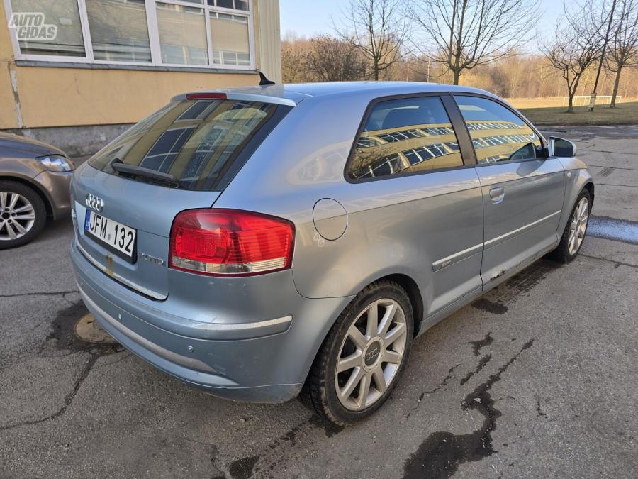 Zils Audi A3 2005 Šauļi, ar dzinēja tilpumu 2.00 L un nobraukumu 339 tūkst. km par 1599 €, foto 7 vietnē AUTOMOTO.COM.LV