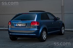 Blue Audi A3 2008 in Riga, with an engine capacity of 1.90 L and mileage of 0 thousand km for 3993 €, photo 4 on AUTOMOTO.COM.LV