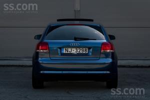 Blue Audi A3 2008 in Riga, with an engine capacity of 1.90 L and mileage of 0 thousand km for 3993 €, photo 5 on AUTOMOTO.COM.LV
