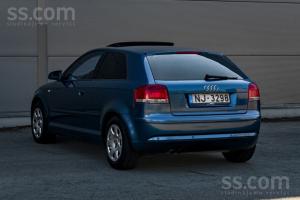 Blue Audi A3 2008 in Riga, with an engine capacity of 1.90 L and mileage of 0 thousand km for 3993 €, photo 6 on AUTOMOTO.COM.LV