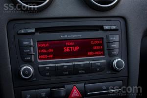 Blue Audi A3 2008 in Riga, with an engine capacity of 1.90 L and mileage of 0 thousand km for 3993 €, photo 21 on AUTOMOTO.COM.LV